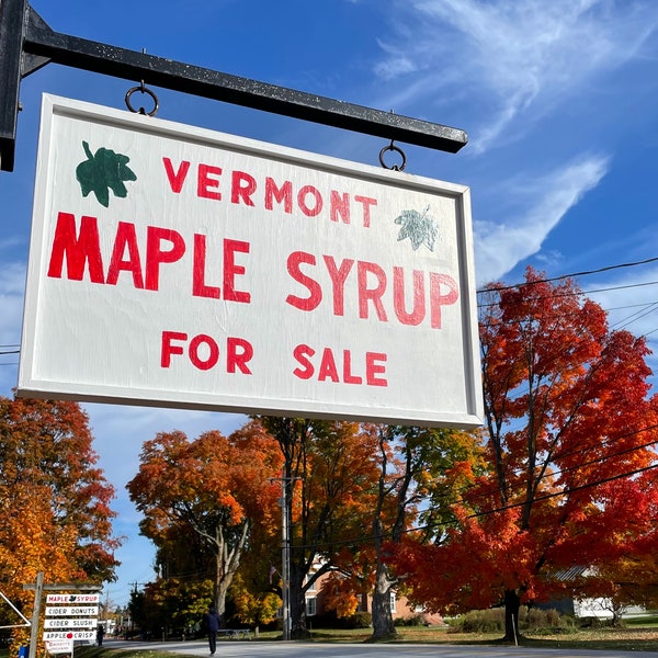 Maple Syrup Sign - Etsy