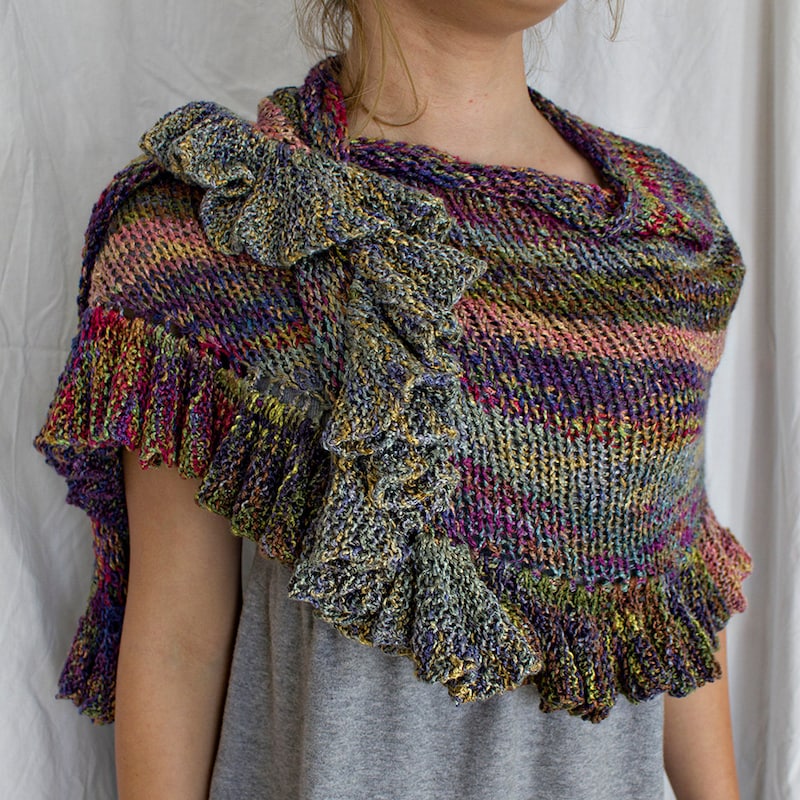 Ruffle Scarf Pattern - Etsy