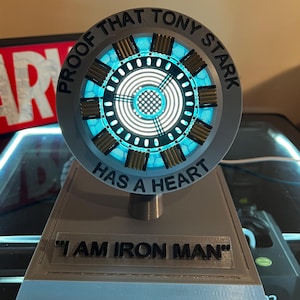 Iron Man - Tony Stark - Arc Reactor MK1 - Replica - Proof That Tony ...