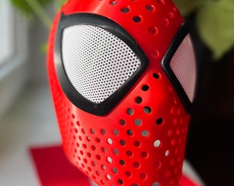 Ultimate Spider-man Mask - 3D Printed, Custom Fit, Perfect for Cosplay ...