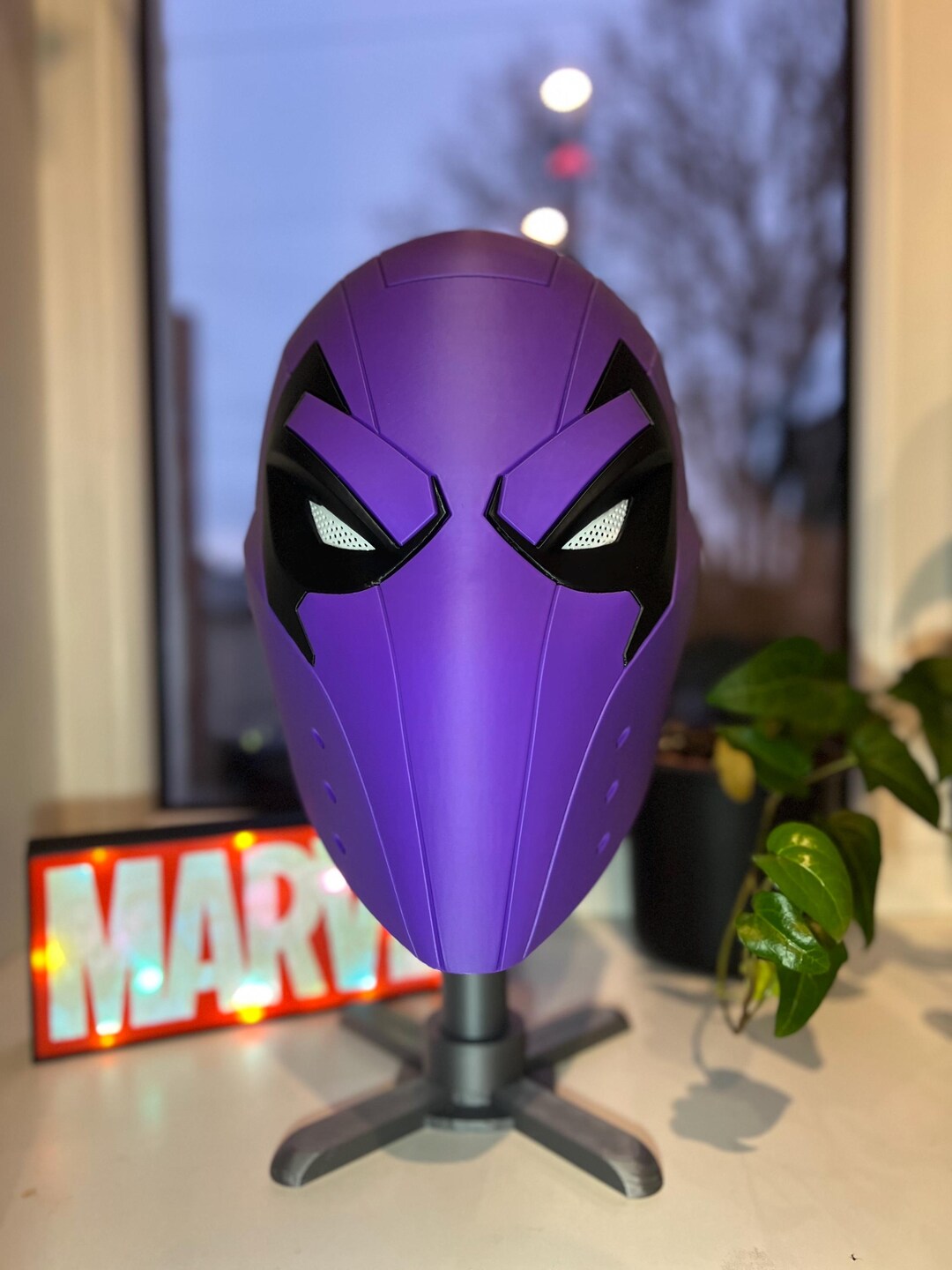 Prowler Spiderman Spiderverse Cosplay Mask Replica - Etsy