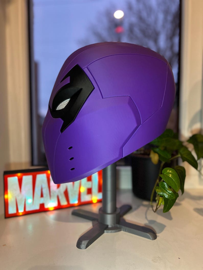Prowler Spiderman Spiderverse Cosplay Mask Replica - Etsy