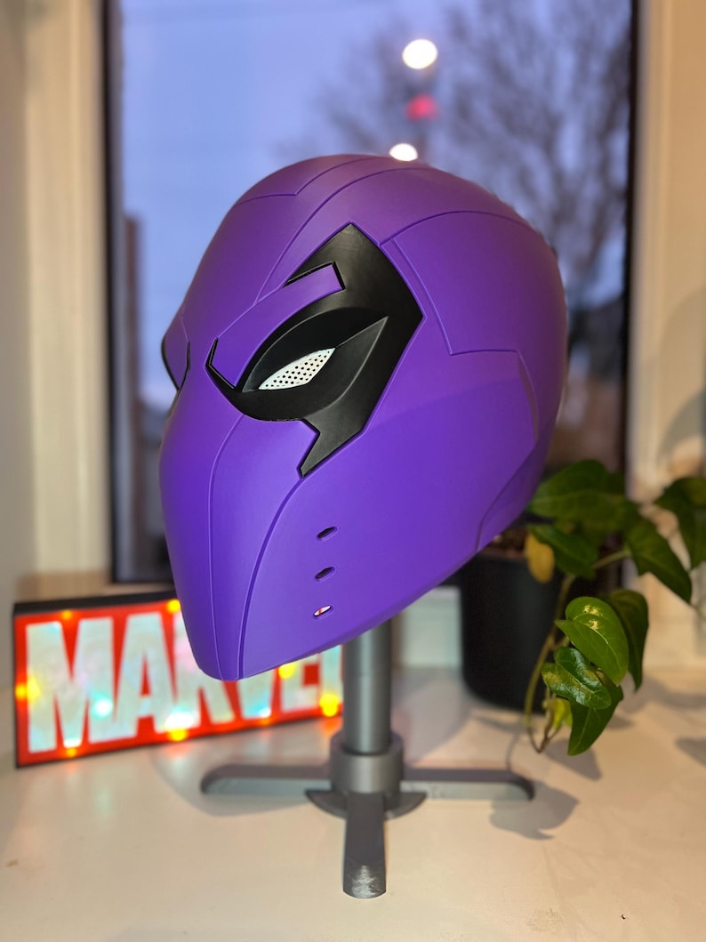 Prowler Spiderman Spiderverse Cosplay Mask Replica - Etsy
