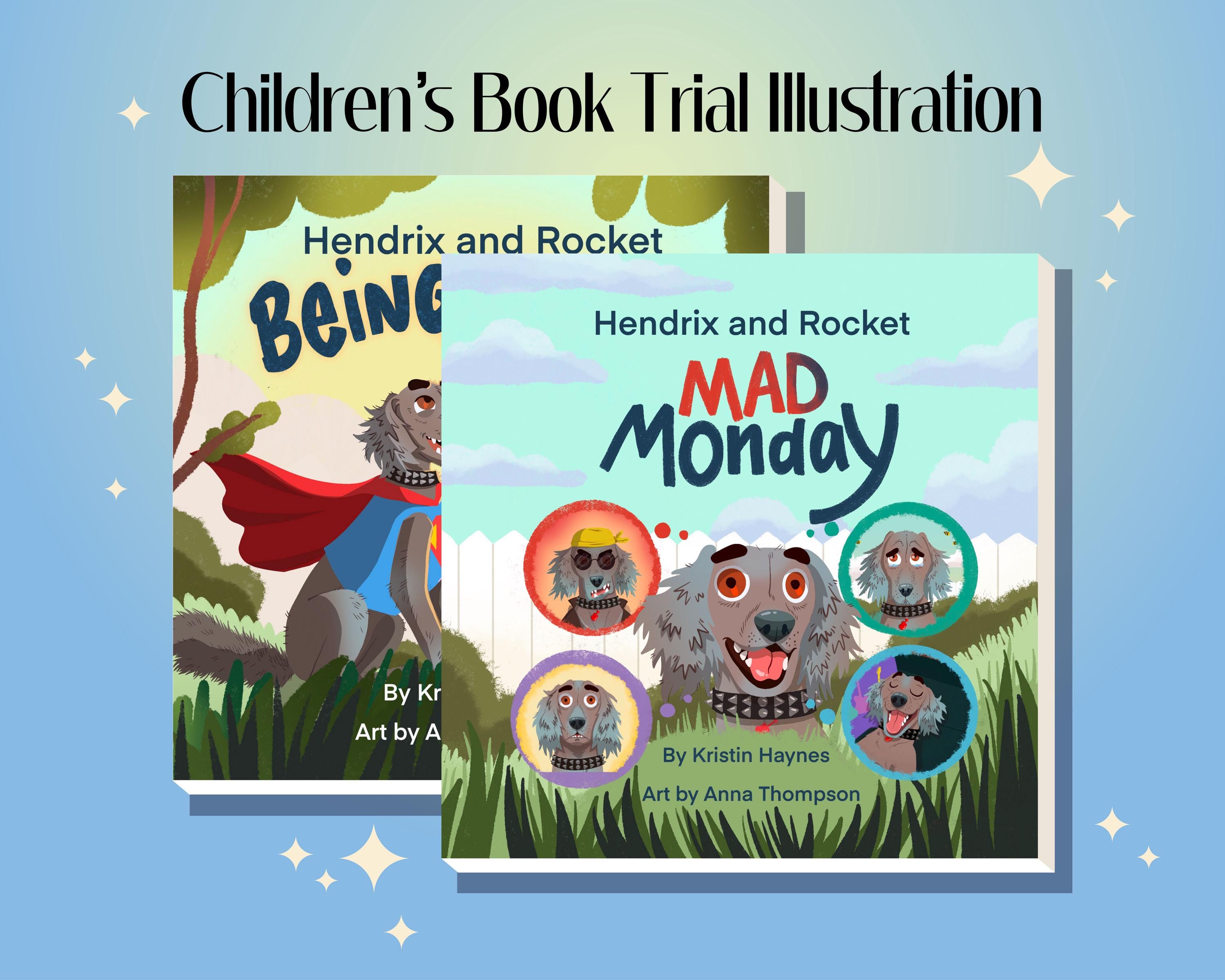 Sample Children's Book Page | Sample Kids Book Page | Illustrator to ...