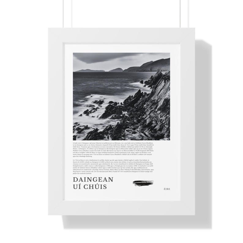 Dingle Ireland Poster - Irish Coastal Wall Art - County Kerry Travel ...