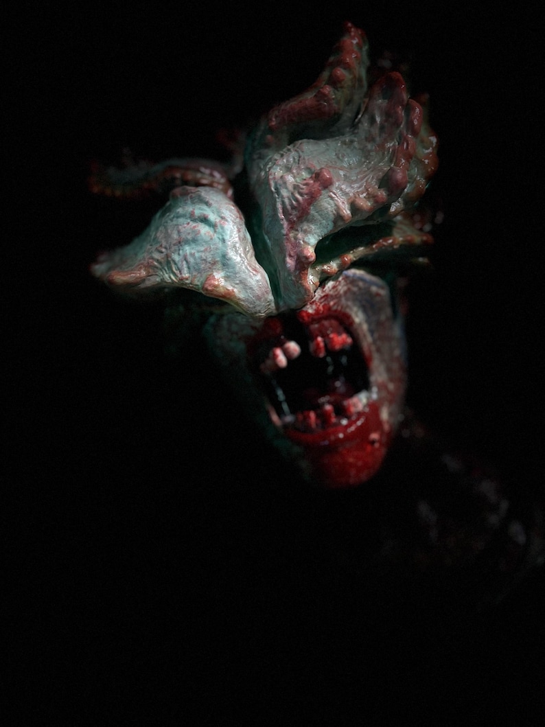 The Last of Us Clicker Bust: Detailed Horror Game Zombie Statue - Etsy