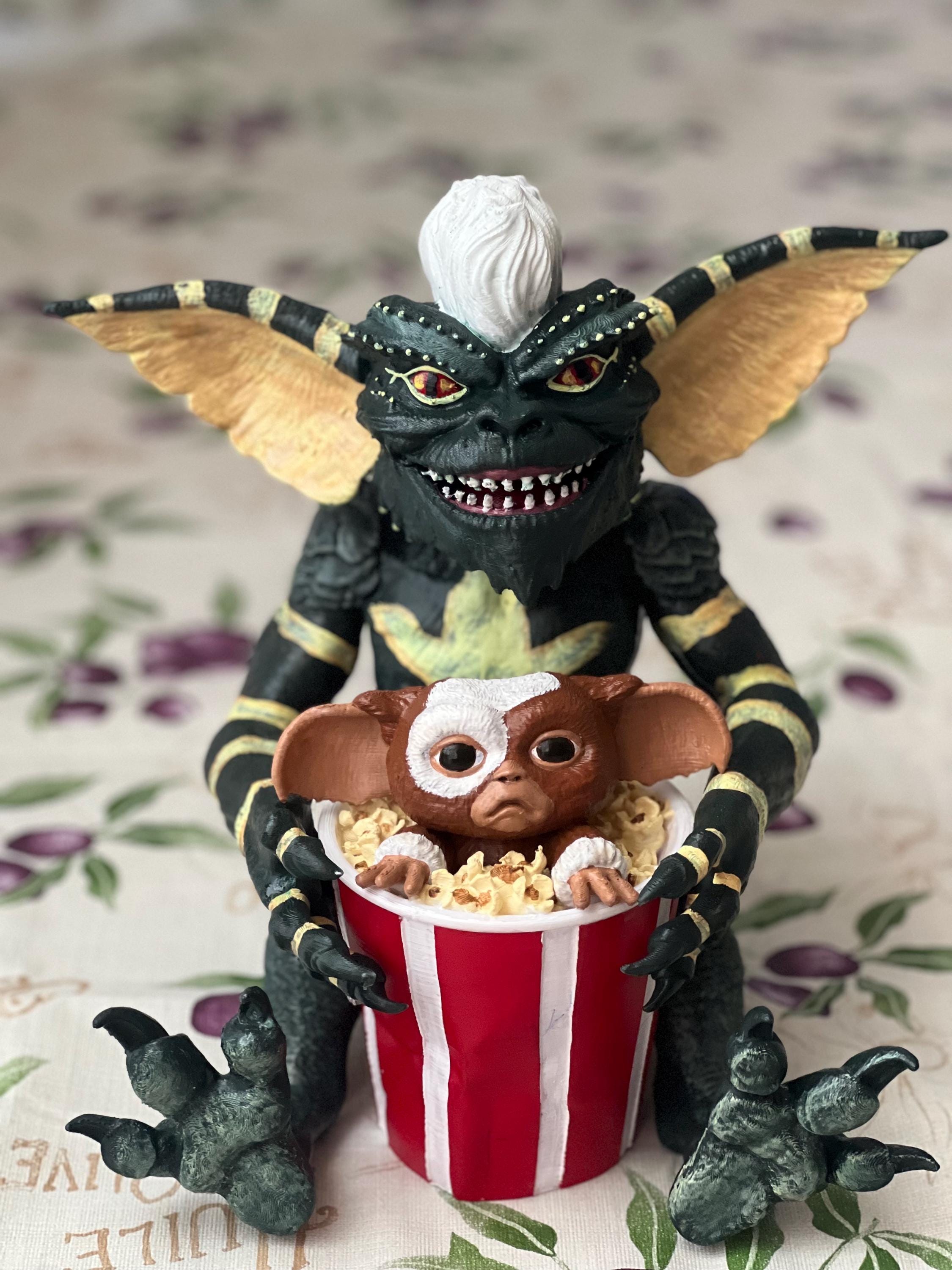 Hand-painted Gremlins Gizmo Figure: 80s Movie Decor - Etsy