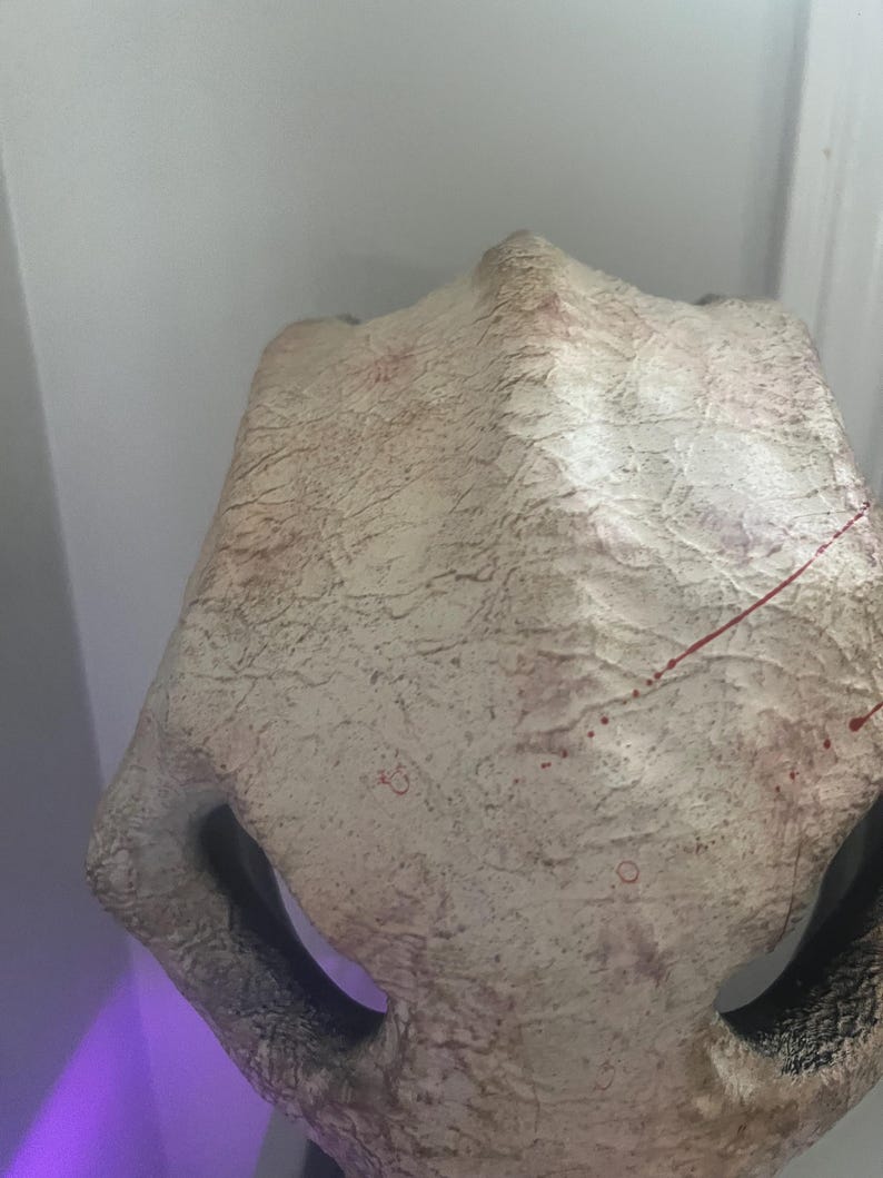 Splatterhouse Rick Taylor Helmet: Hand-painted Arcade Horror Cosplay - Etsy