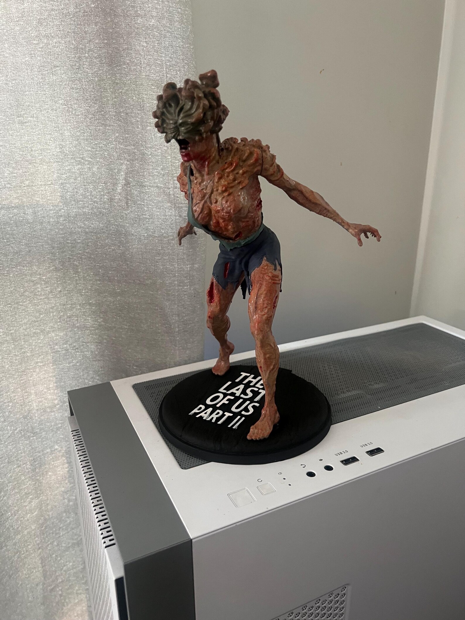 The Last of Us Clicker Figure: Horror Game Collectible Statue - Etsy