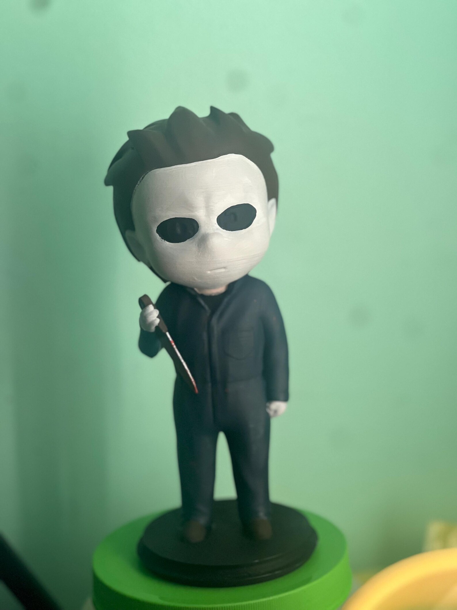 Hand-painted Michael Myers Figure – Horror Movie Collectible, Halloween ...