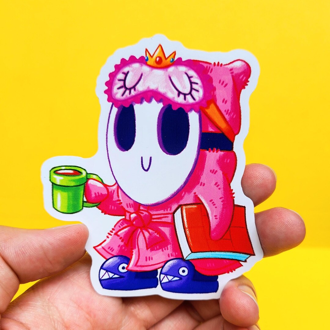 Cozy Shy Guy Sticker - Etsy