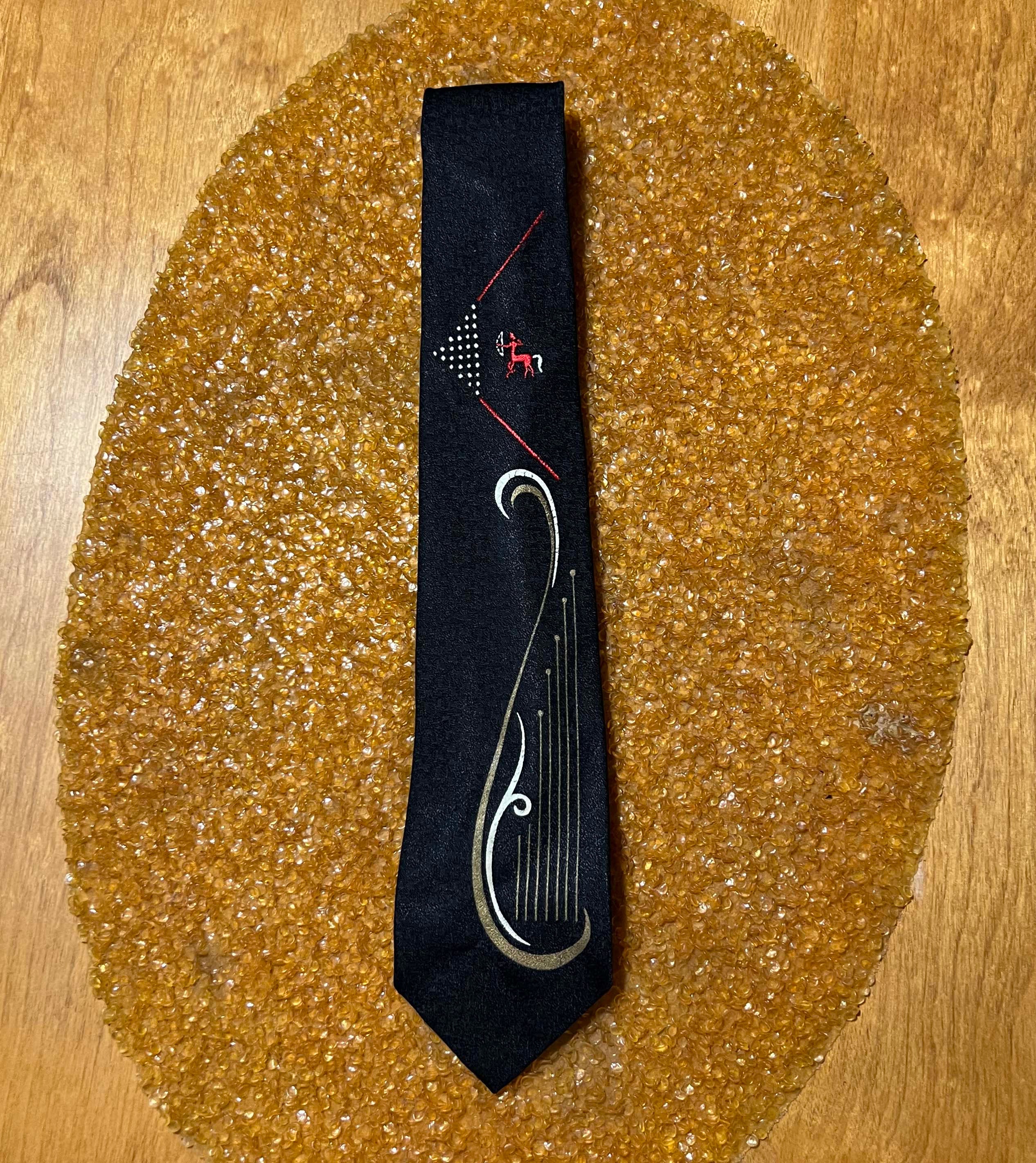 Hip Men's Tie, Necktie, Unusual Centaur, Bow/arrow Graphic - Etsy