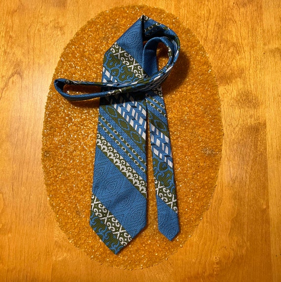 Super Wide Hip Mod Men's Tie, Vintage Ernst Necktie, … - Gem