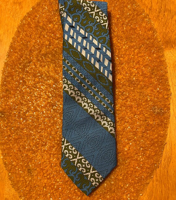 Super Wide Hip Mod Men's Tie, Vintage Ernst Necktie, … - Gem
