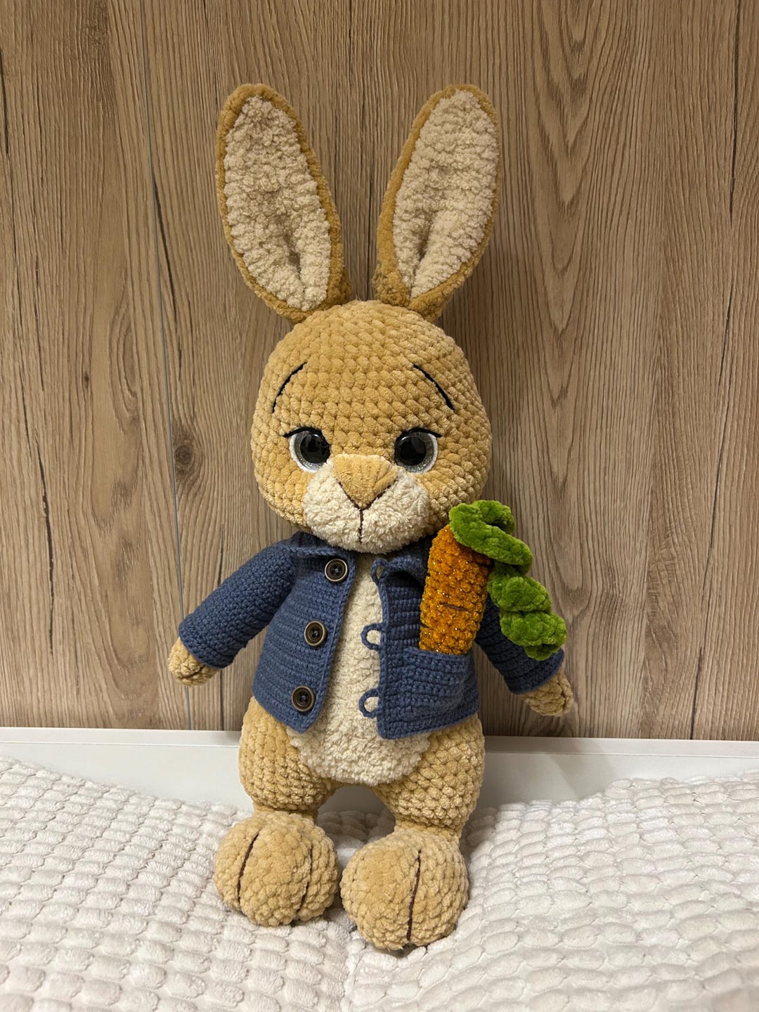 Handmade Peter Rabbit Crochet Toy - Etsy