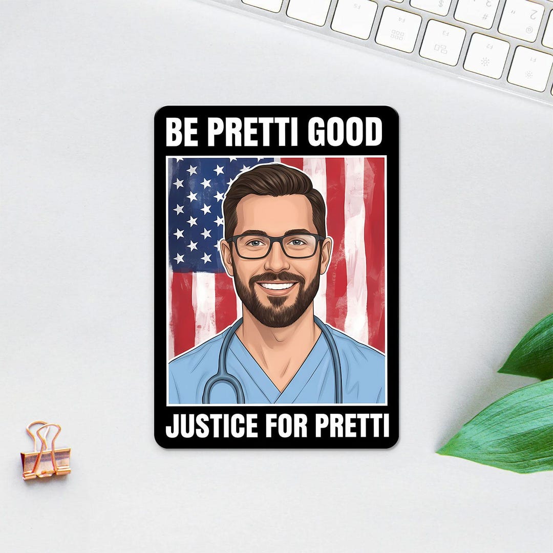 Be Pretti Good Die Cut Sticker, Doctor Vinyl Stickers, Water Bottle ...