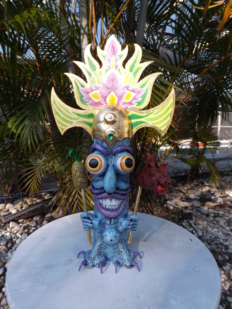 Mondo Juju! Mixed-media Sculpture With Interchangeable Juju Tokens - Etsy