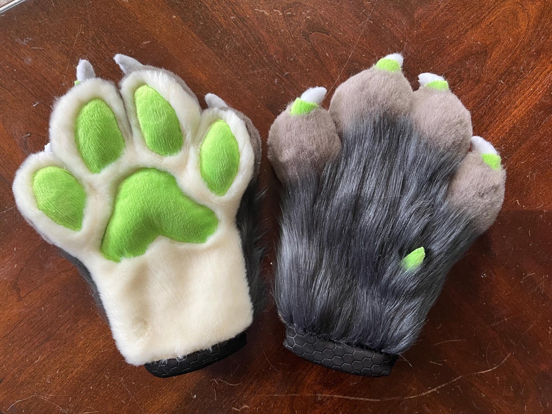 Fursuit Puffy Paws Template/instructions - Etsy