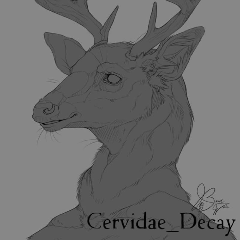 Deer Fursona - Etsy