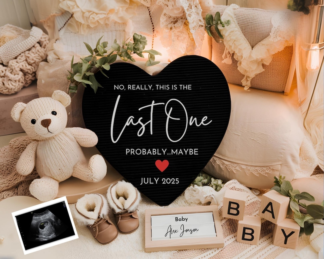 Last One Baby Pregnancy Announcement Digital,funny Pregnancy ...