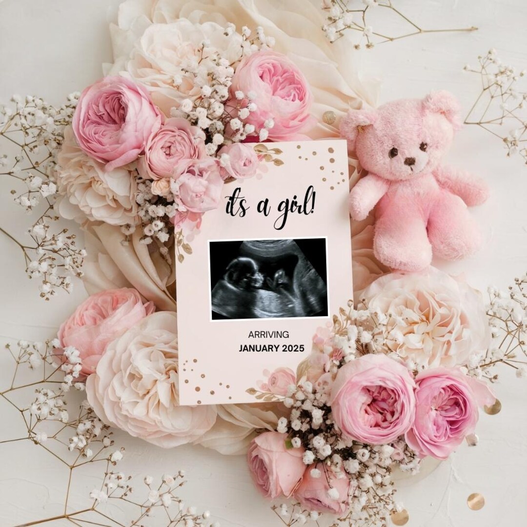 It's a Girl Gender Reveal for Social Media,little Sister is on the Way ...