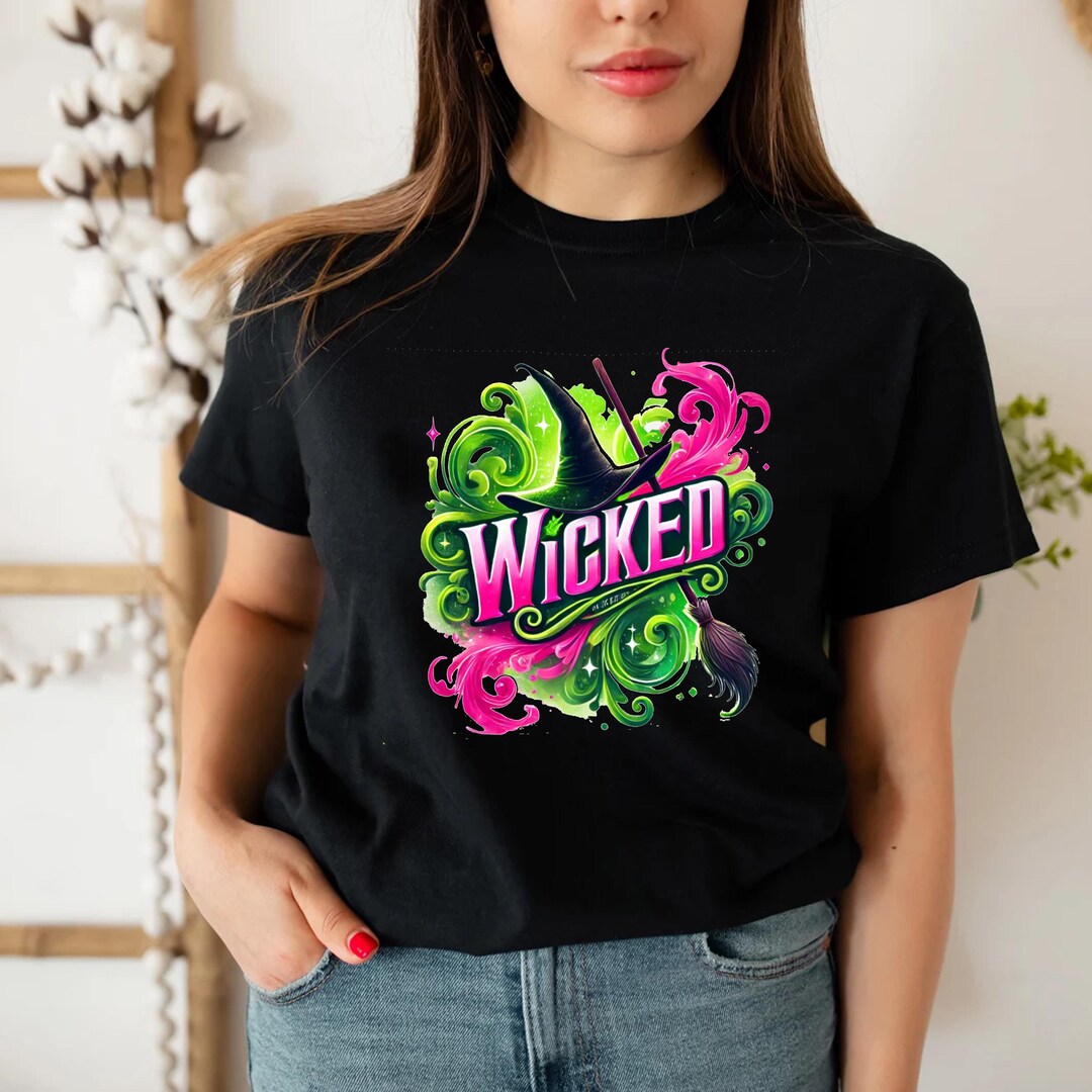 Adult Unisex Wicked Movie Musical One Sided Tshirt Tee Jumper - Etsy