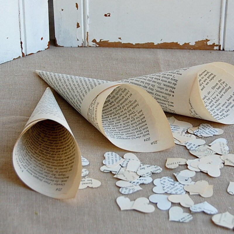 Victorian Paper Cone - Etsy