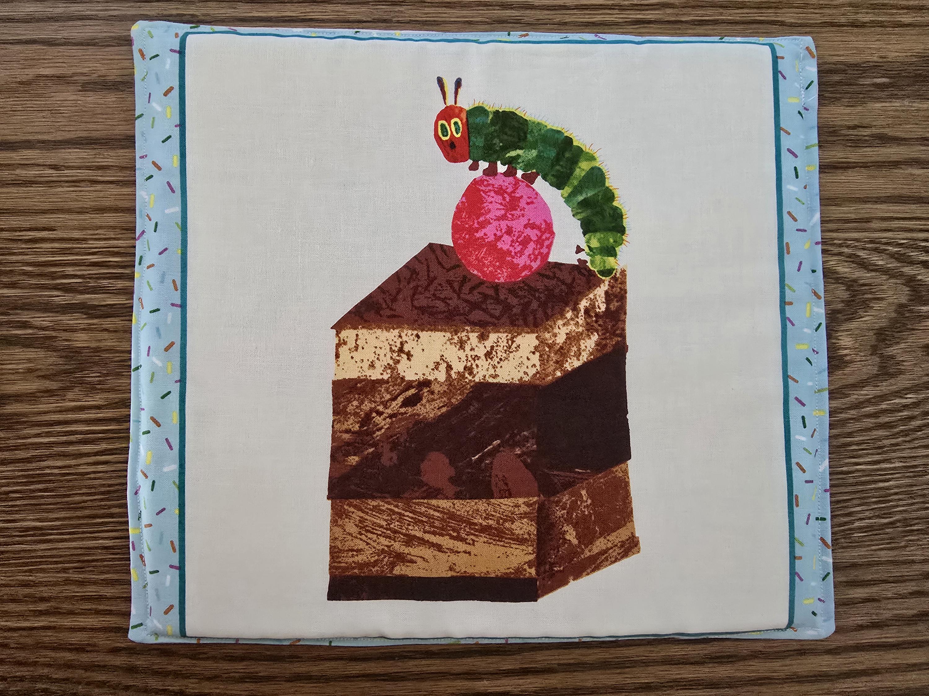 The Very Hungry Caterpillar Fabric Panels - Set of 8 - Eric Carle ...