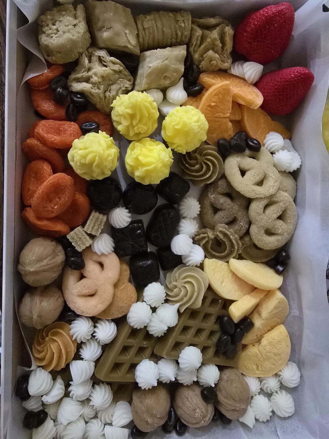 Dessert Wax Melts Gift Set 1200g Realistic Bakery and Fruit Inspired ...