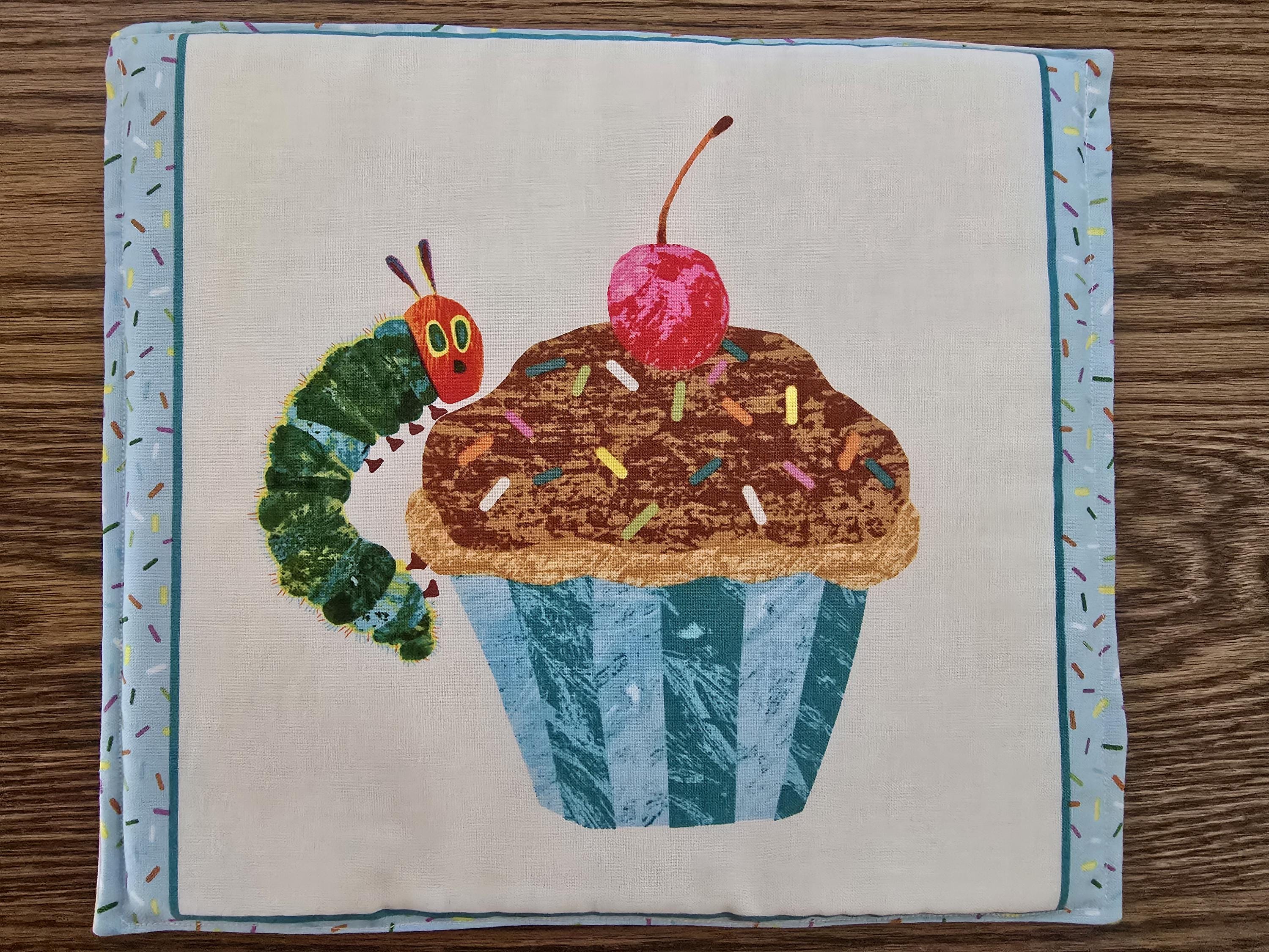 The Very Hungry Caterpillar Fabric Panels - Set of 8 - Eric Carle ...