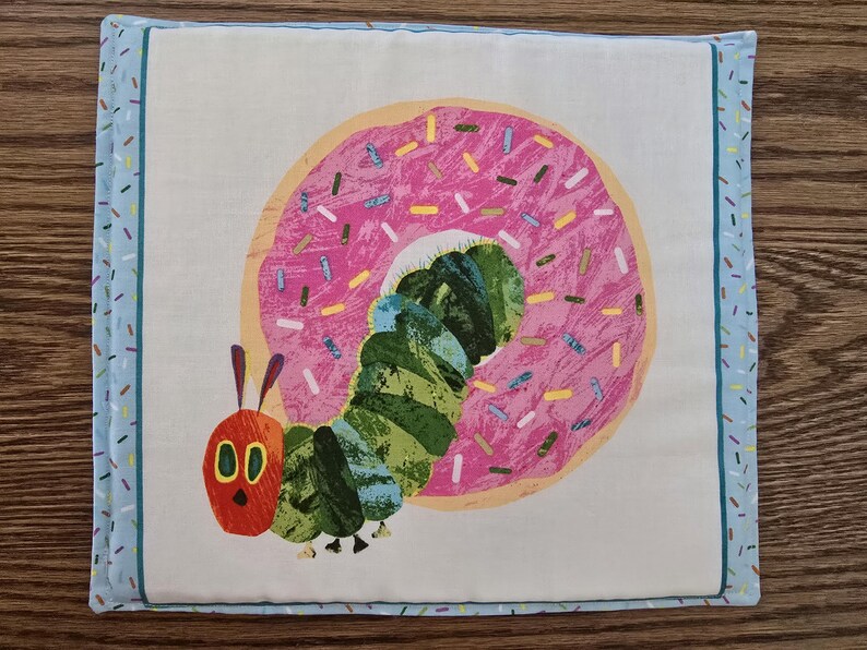 The Very Hungry Caterpillar Fabric Panels - Set of 8 - Eric Carle ...