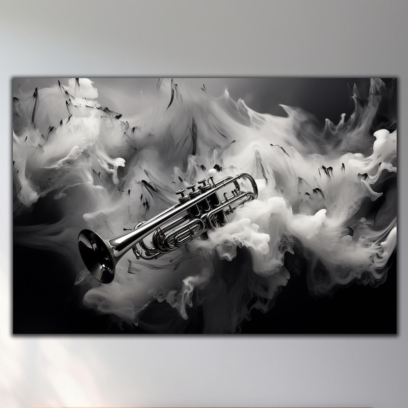 Trumpet Art - Etsy