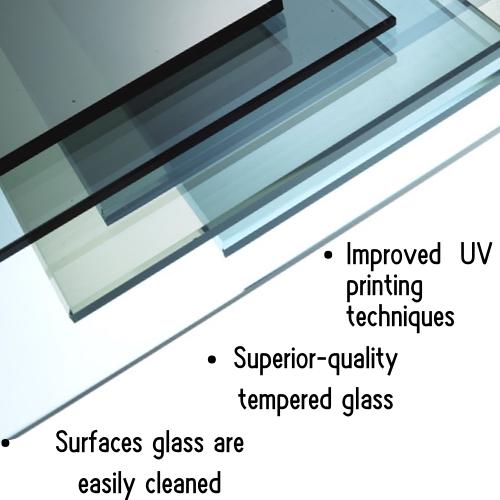 World Map Tempered Glass Wall Art, Map Glass Printing, World Map Glass ...