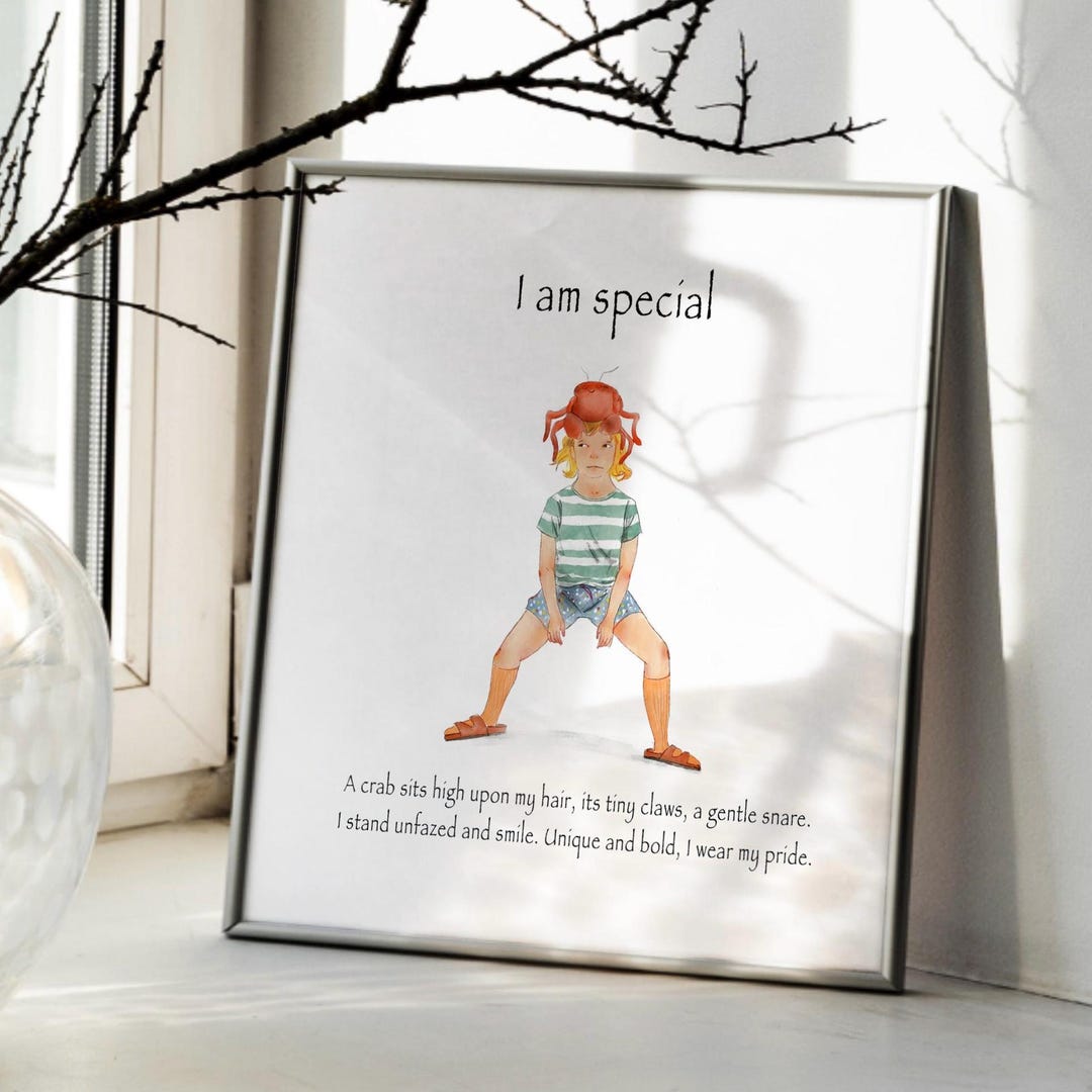 I Am Special. Printable,artwork,affirmation Cards,poetry,life,warm Feel ...