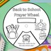 First Day of School Prayer Wheel: Christian Coloring Craft (printable ...