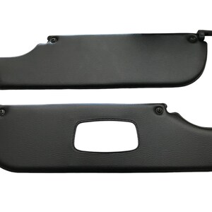 Sun Visors Set Left and Right for Fiat 124 Spider (1979-1982) - Black ...