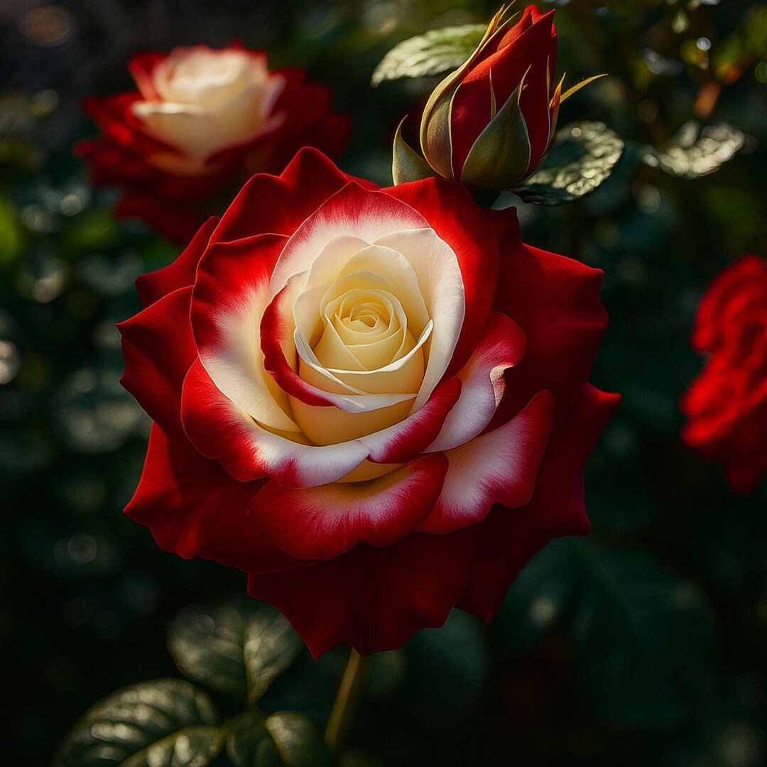 20 Sunset Hued Twin Rose Seeds: Rare Heirloom Non-gmo Blooms - Etsy