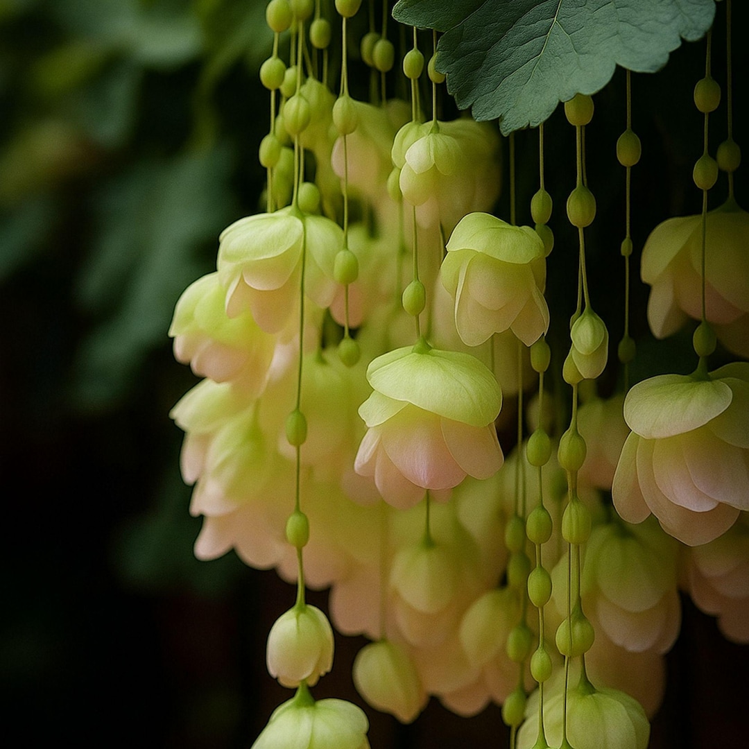 Yellow Weeping Begonia Seeds - Hanging Basket Flowers - 25 Seeds - Etsy