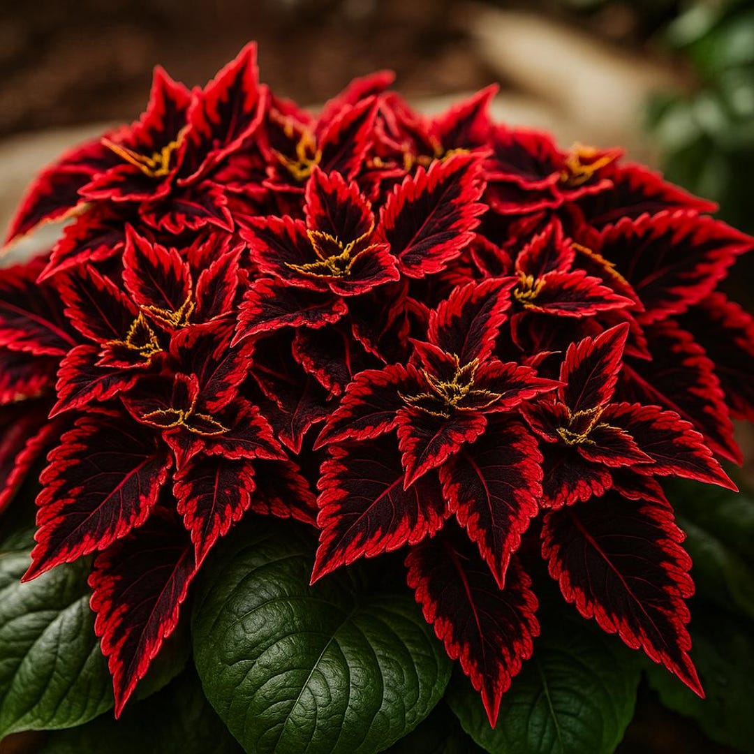 Kong Red Coleus Seeds: Tropical Flower Garden Planting - 25 Seeds - Etsy