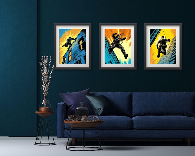 SWAT Comic Poster Set – Tactical Police Pop Art (digital Download) - Etsy