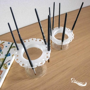 Brush Saver Tool – Organize, Dry & Protect Your Art Supplies. Flexible ...