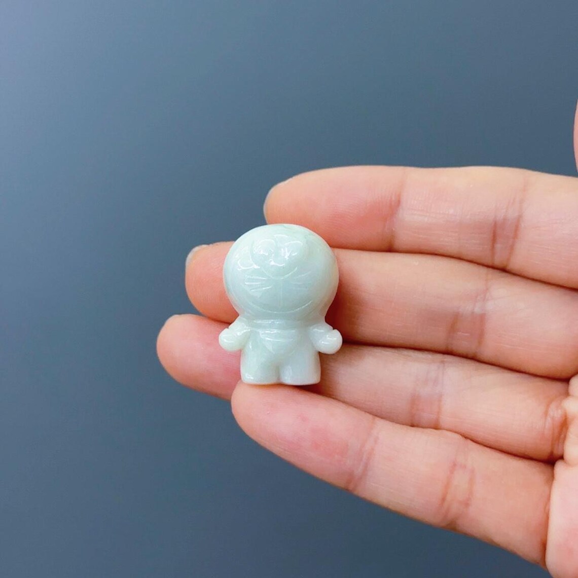 Doraemon Jadeite Pendant, 哆啦A夢, ドラえもん, Doraemon Jade Necklace, Natural ...