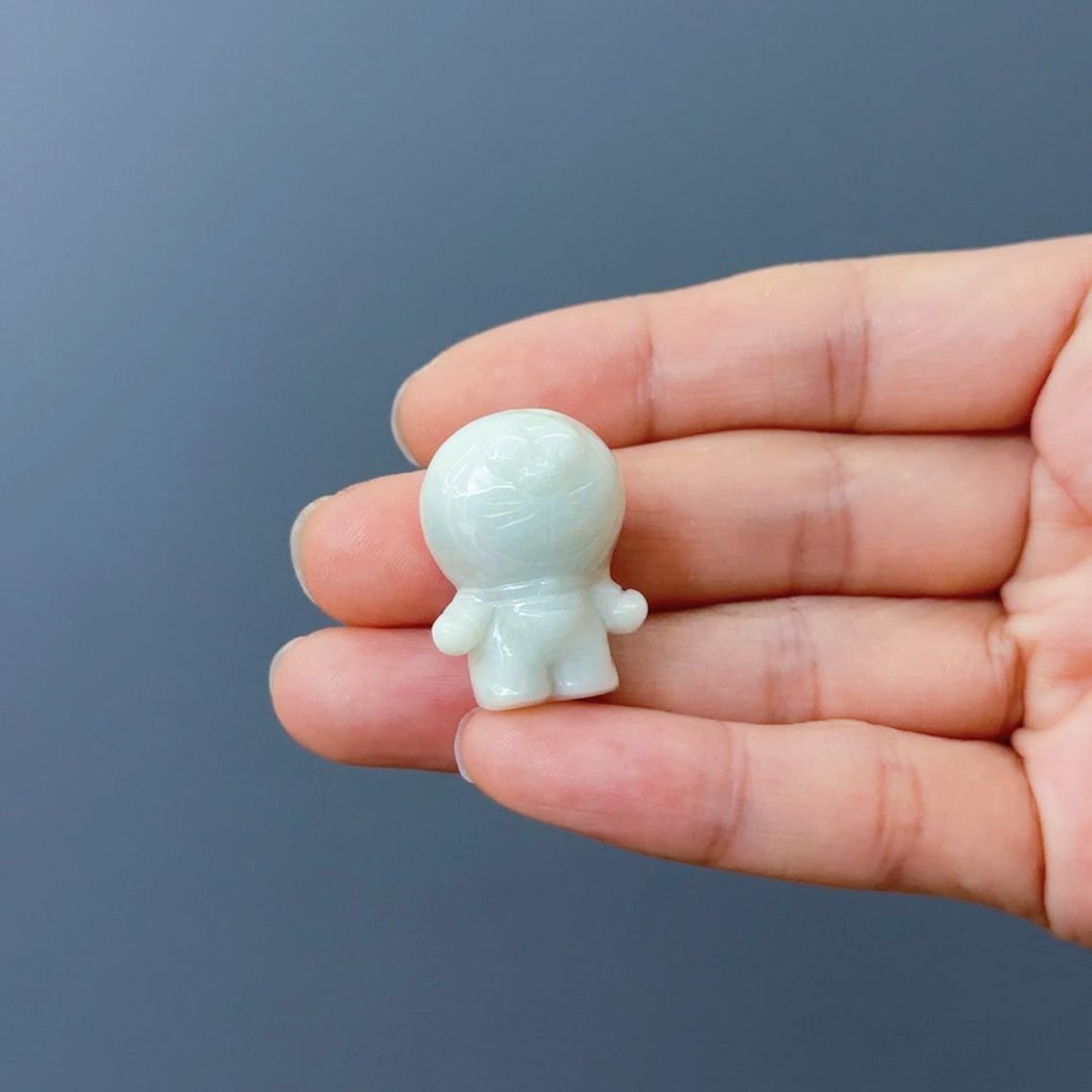 Doraemon Jadeite Pendant, 哆啦A夢, ドラえもん, Doraemon Jade Necklace, Natural ...