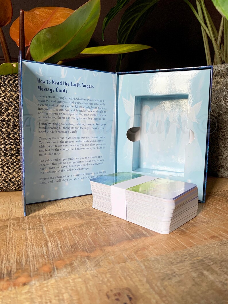 Earth Angels Message Cards 70 Cards by Amanda Clark & Animal - Etsy