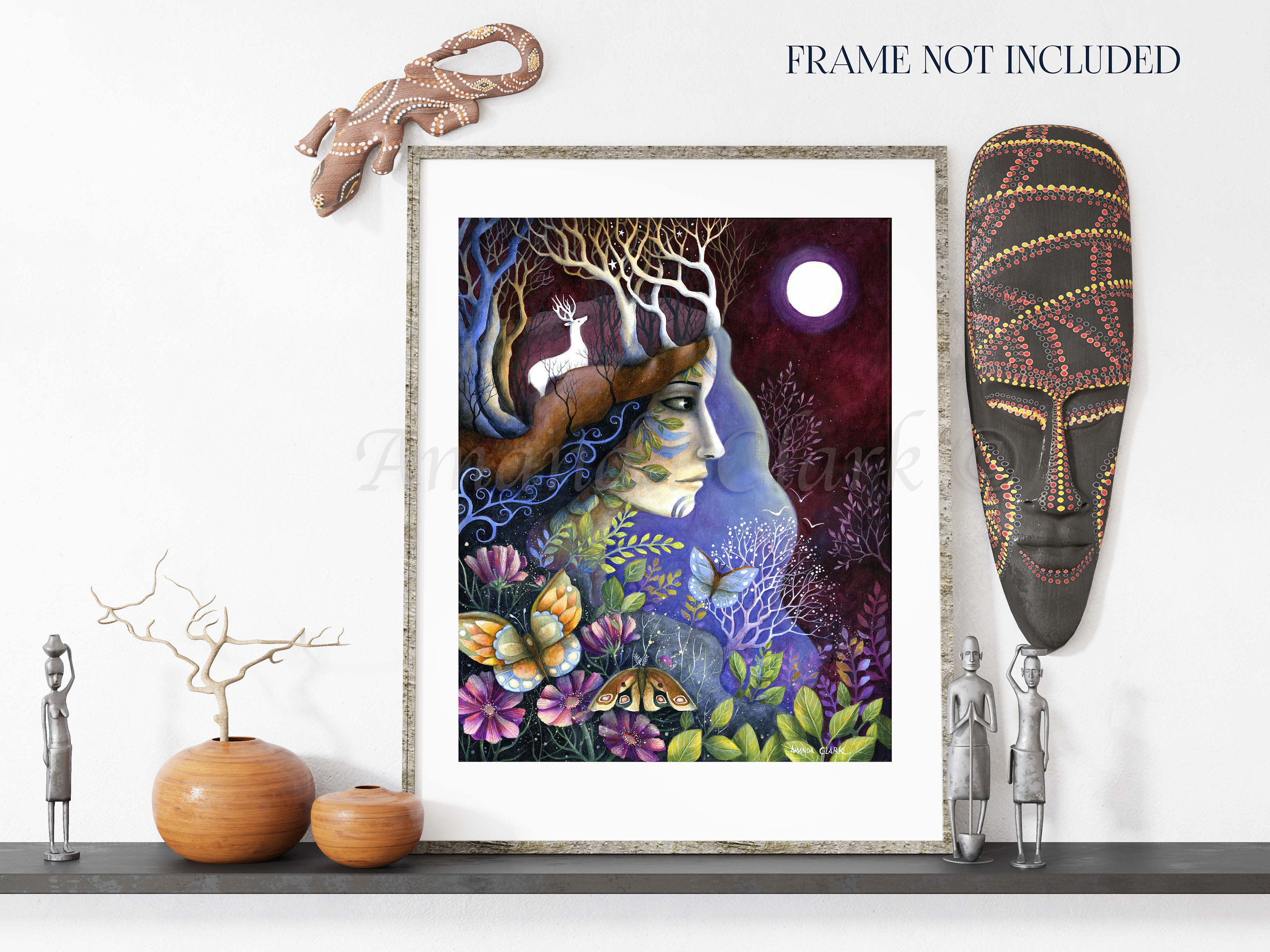Limited Edition Giclee Print Titled silvana by - Etsy UK