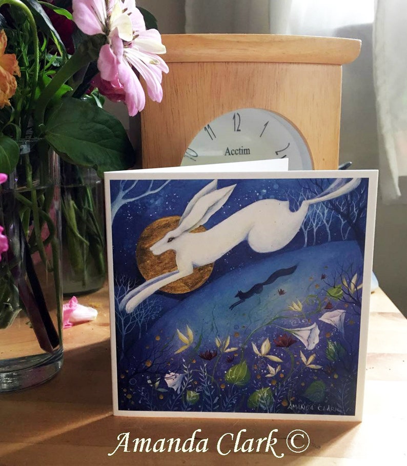 Set 1 of 6 Notecards by Amanda Clark fairytale art | Etsy