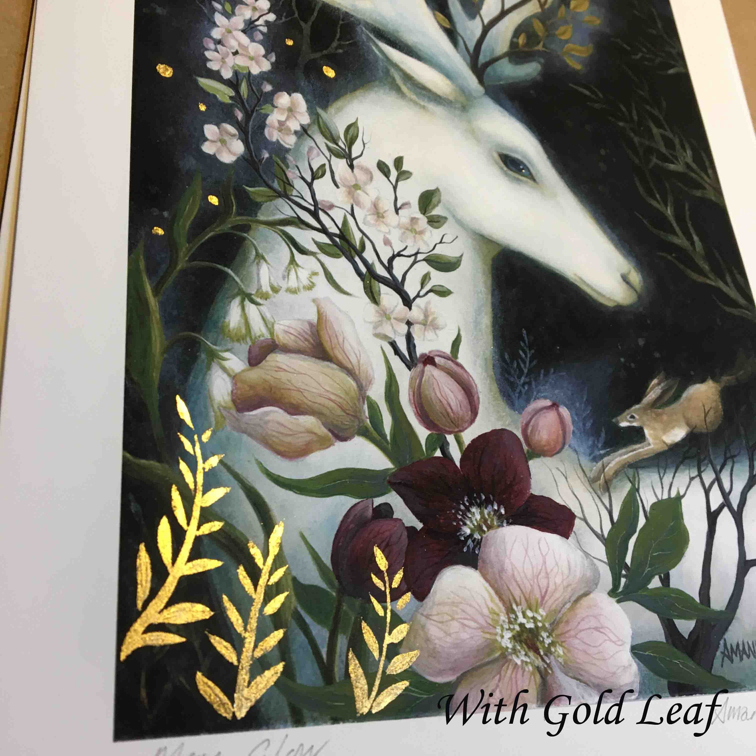 Print Titled moon Glow by Amanda Clark Fairy - Etsy
