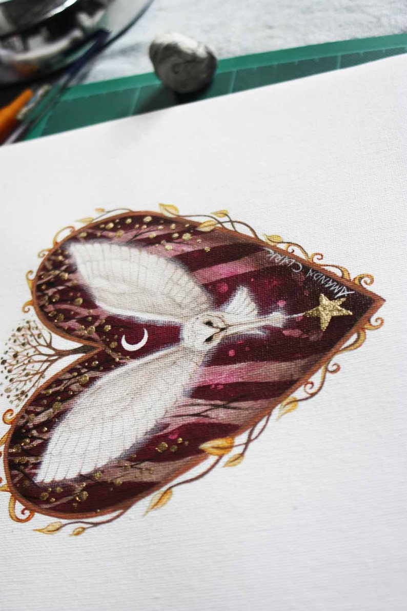 Print Titled the Bringer of Stars by Amanda Clark - Etsy UK