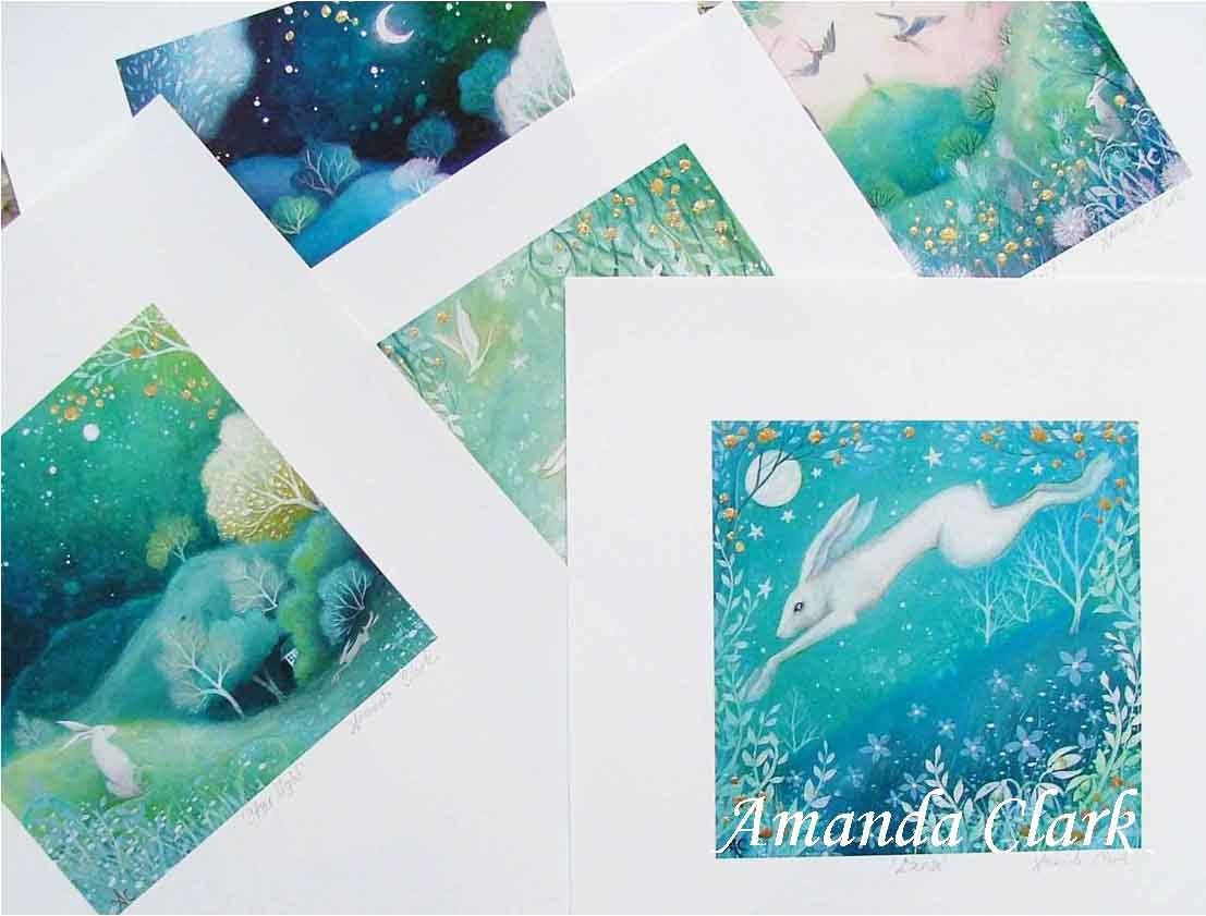 Print titled 'Silence' by Amanda Clark fairytale art | Etsy
