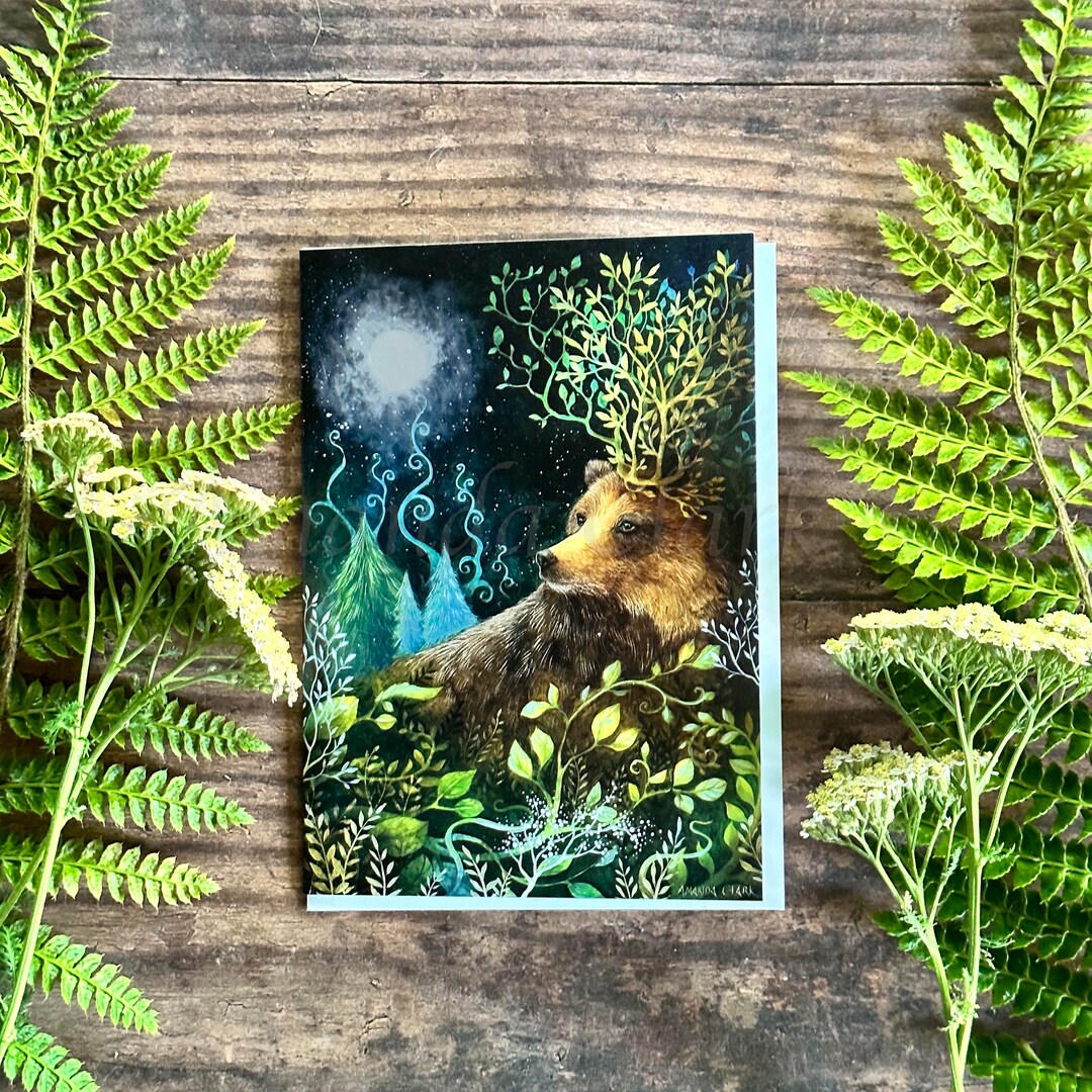Greeting Card Titled "evergreen" by Amanda Clark - Fairy Tale ...